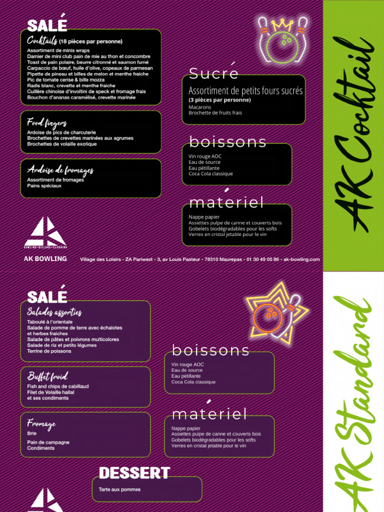 Ak Buffets 2023 | PDF