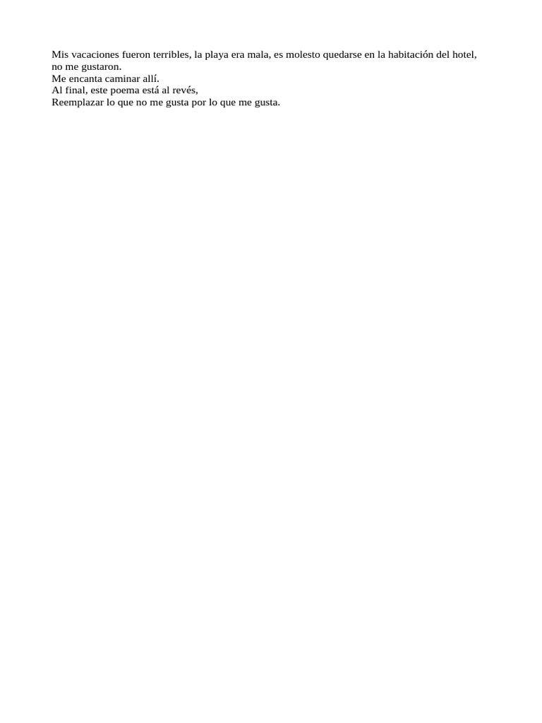 Poeme Espagnol | PDF