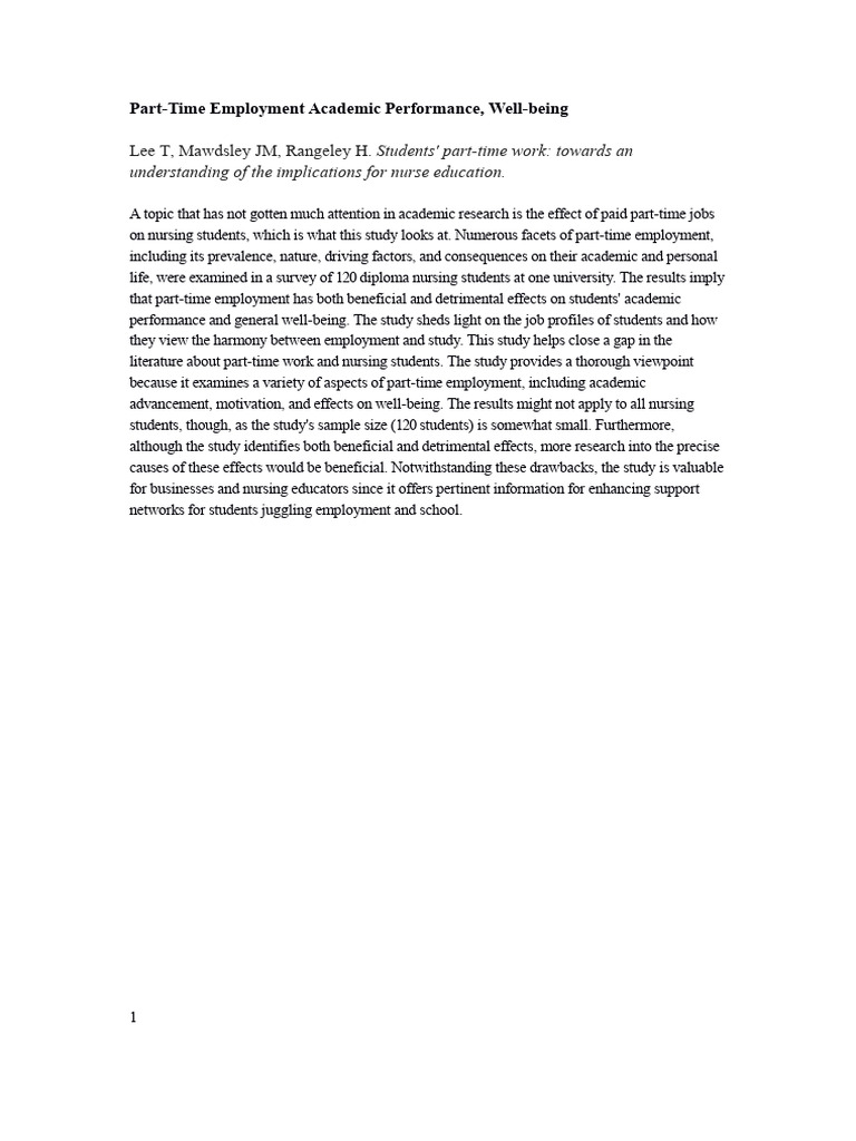 Performance Task 2 Annotated Bibliography BACCOL 3 | PDF | Behavioural ...