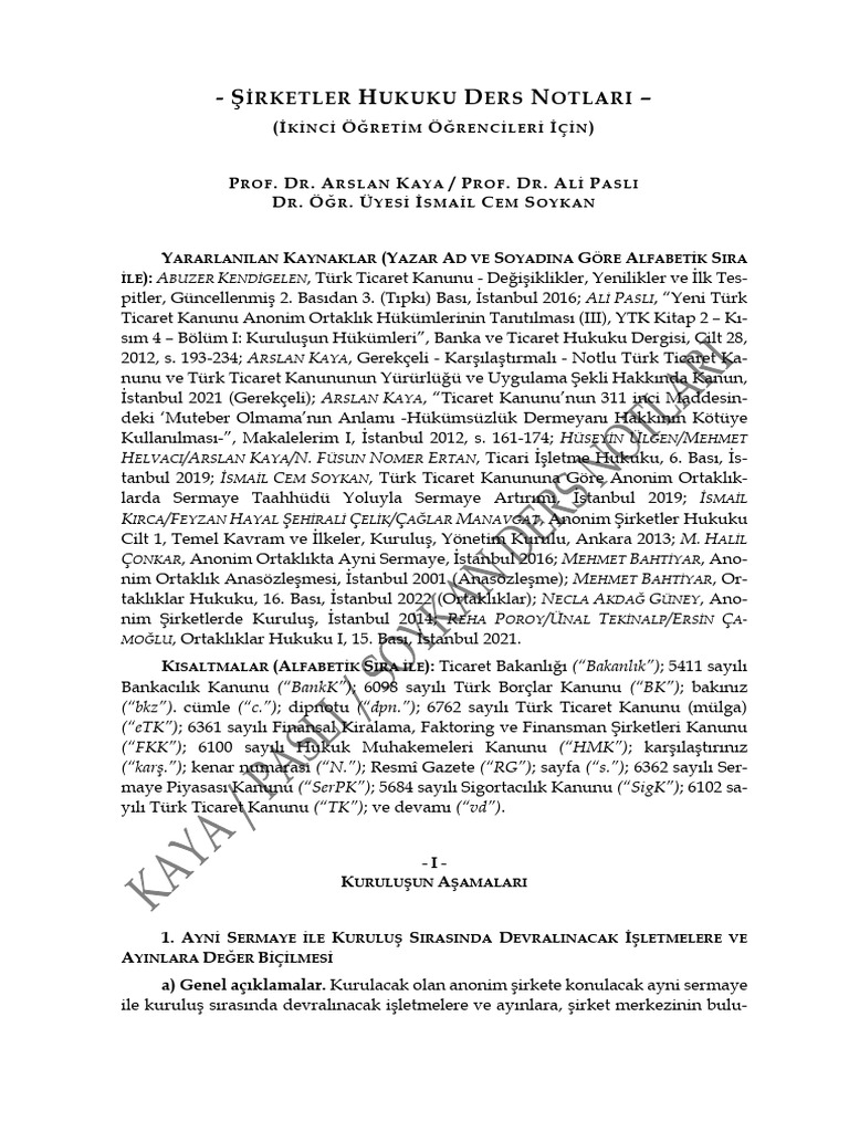 arslan kaya şirketler | PDF