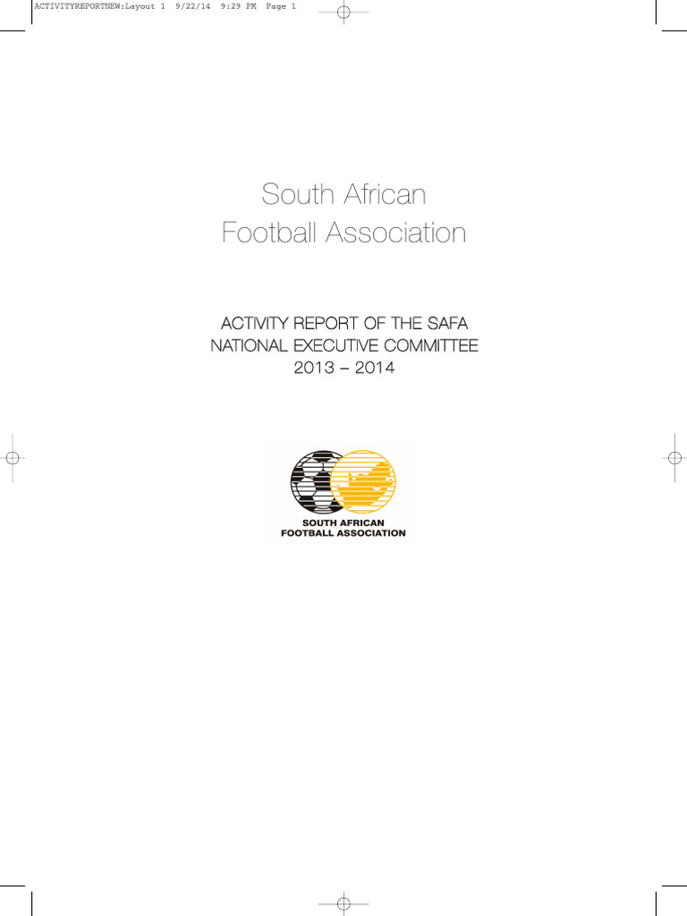 Annualreport2013 2014 | PDF | Fifa World Cup | Association Football