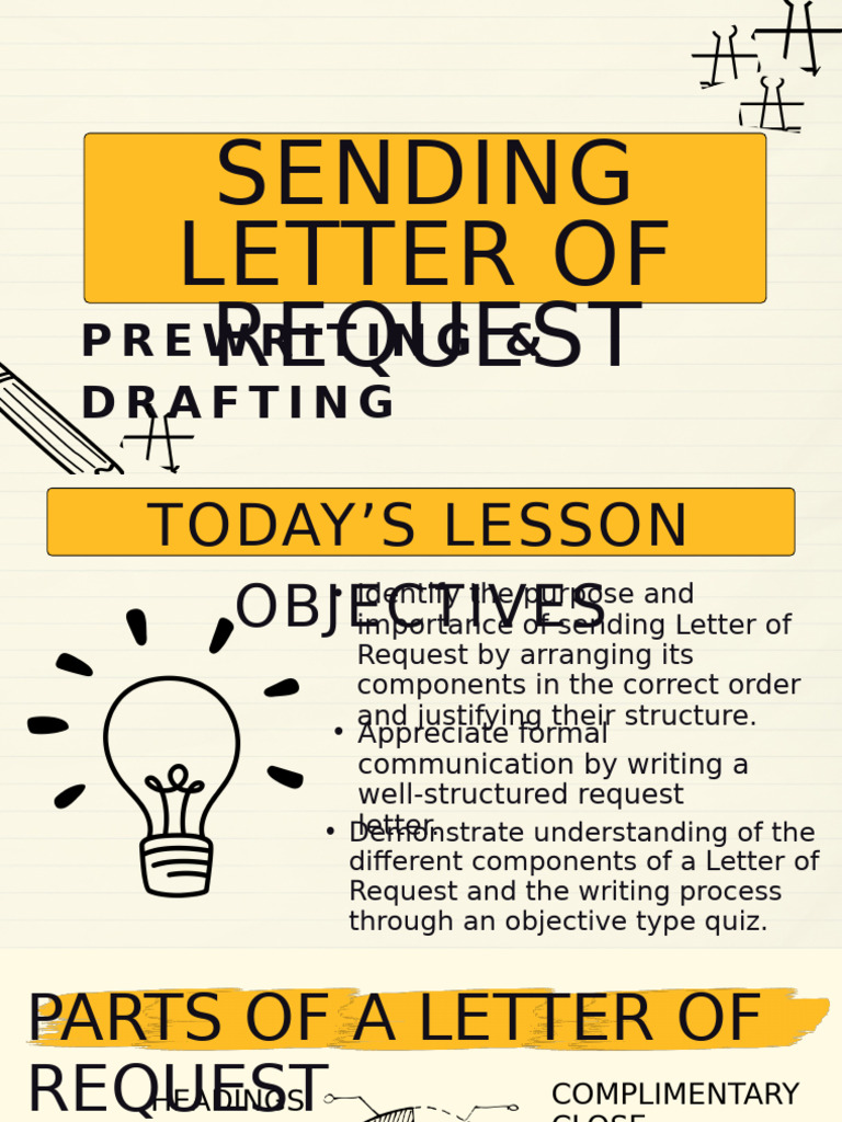 Writing a Letter of Request Guide | PDF | Information | Cognition