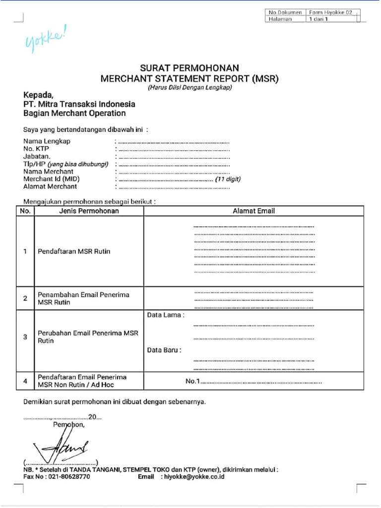 Form Merchant | PDF