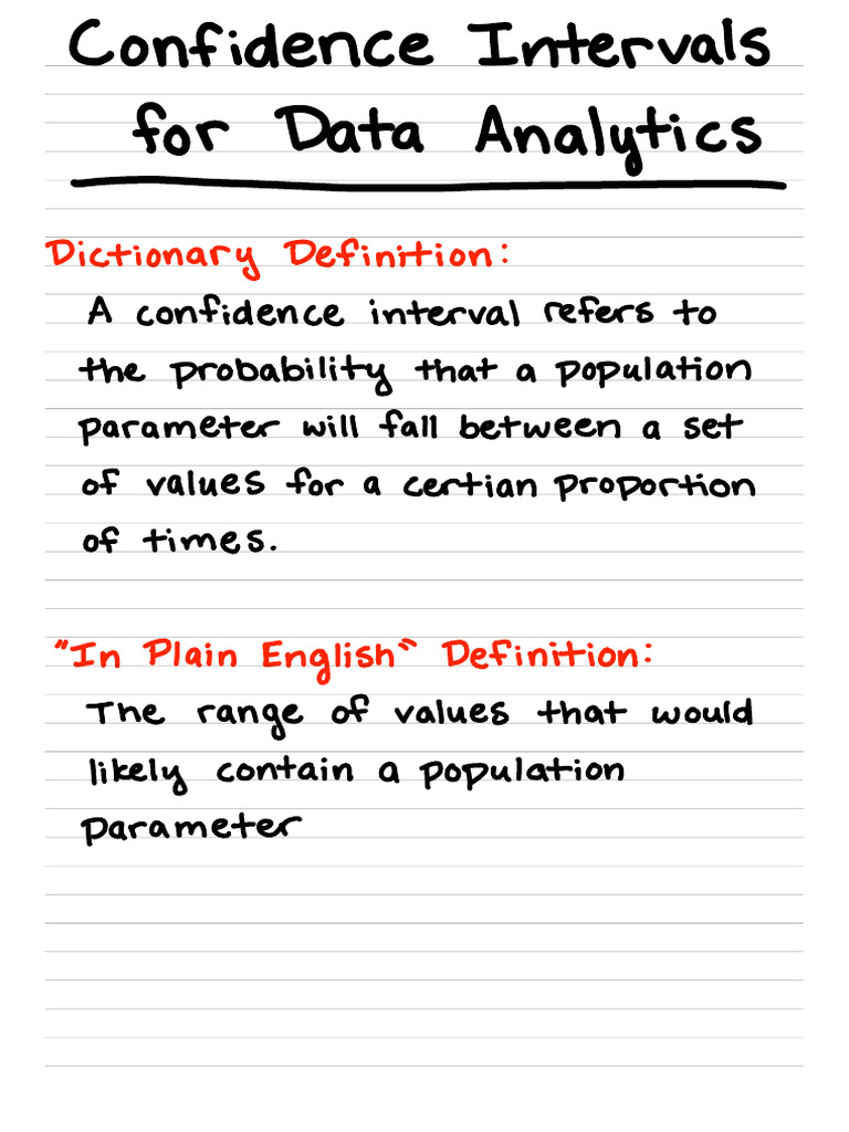 Confidence Intervals | PDF