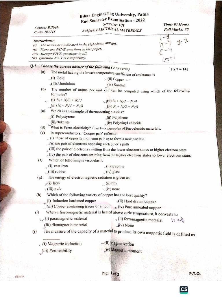 Electrical Material | PDF