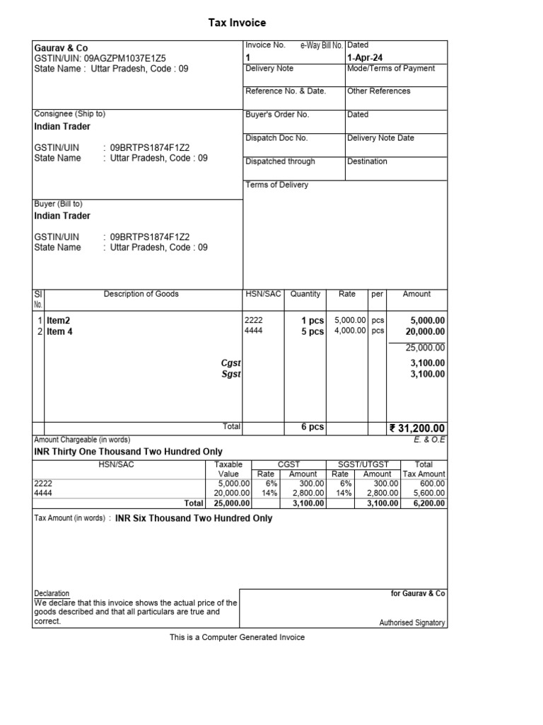 Indian Trader | PDF | Invoice | Economies