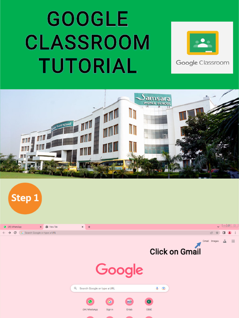 Google Classroom Login Guide | PDF