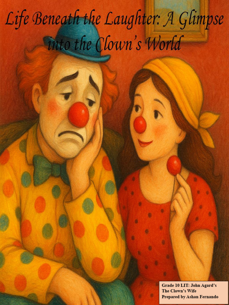 Analysis of "The Clown's Wife" Poem | PDF | Poetry | Irony