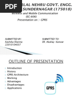 GPRS Architecture in Wireless Communication - GeeksforGeeks | PDF | General Packet Radio Service ...