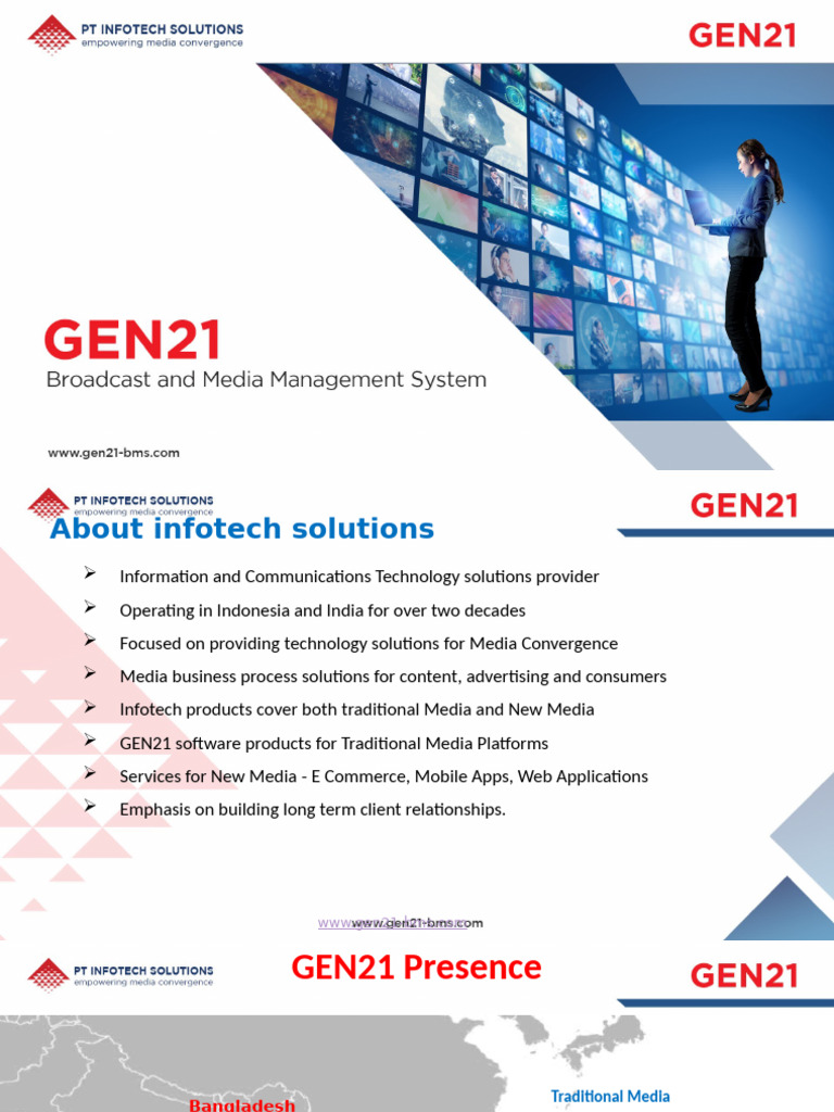 Gen21 Presentation-SEPT2020 | PDF | Pay Television | Computing