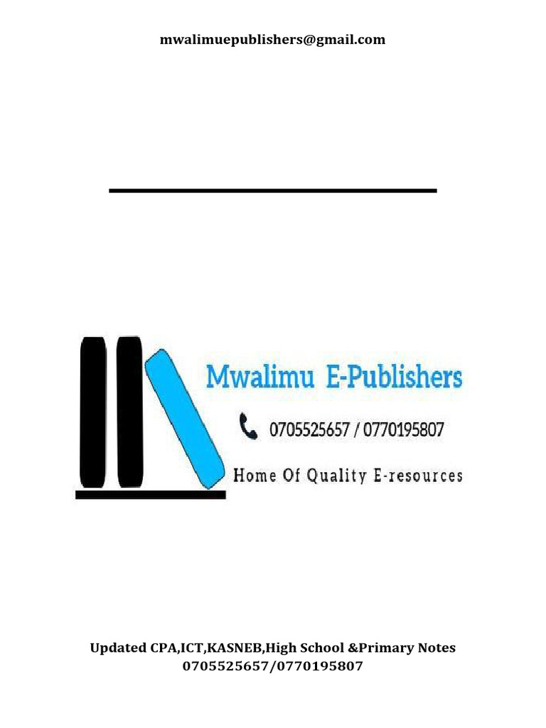 Kiswahili Form 1 Notes. | PDF