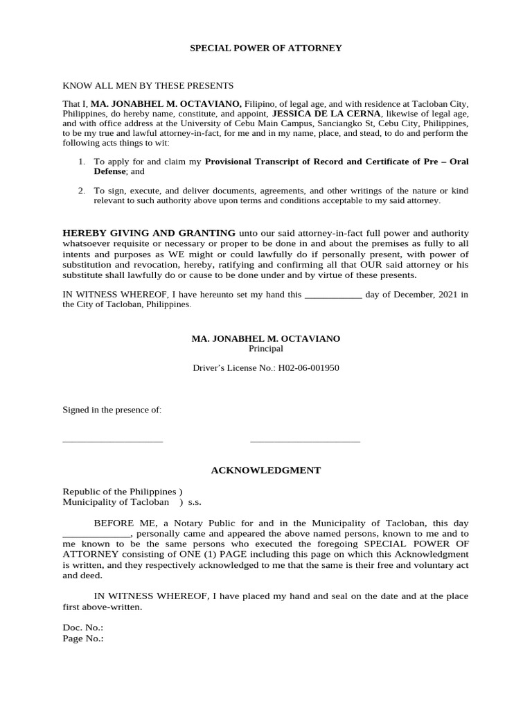 Octaviano - Tor & Pre-Oral | PDF