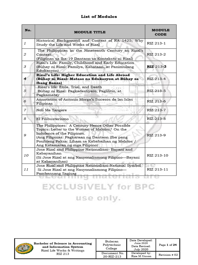 RIZ-213 Lesson3 | PDF