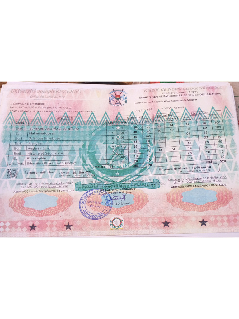 PDF Scanner Diplôme | PDF