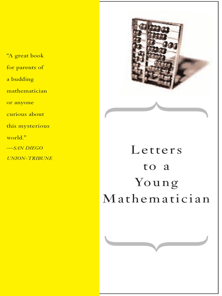 Letters To A Young Mathematician (Ian Stewart) (Z-Library) | PDF ...