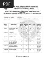 VTU Updated Results After Revaluation 2025 | PDF
