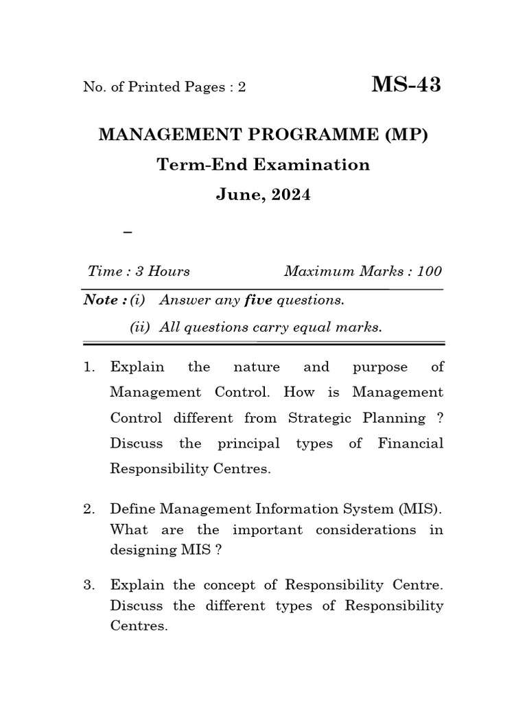 MS 43 | PDF