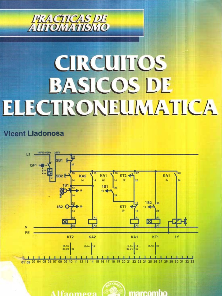 Circuitos Basicos de Electroneumatica | Descargar gratis PDF | Relé | Fusible (Eléctrico)