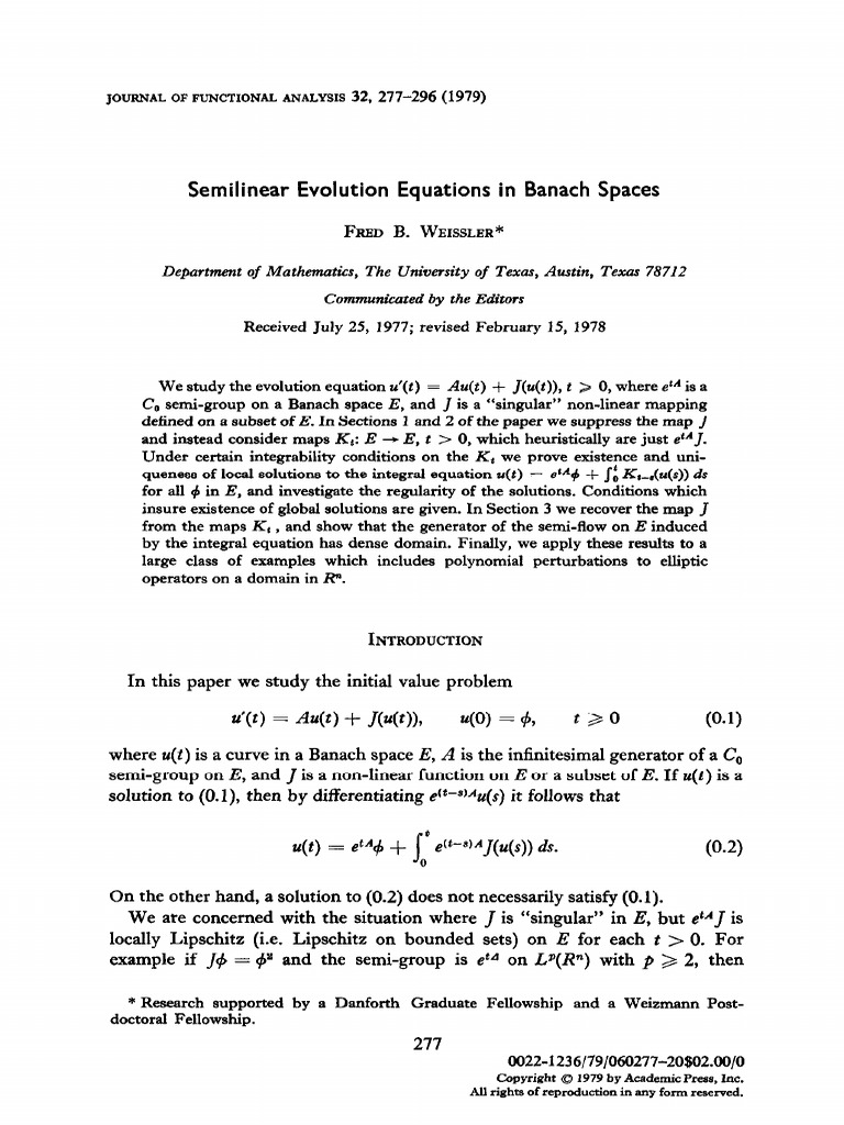 1 s2.0 0022123679900405 Main | PDF | Theorem | Equations