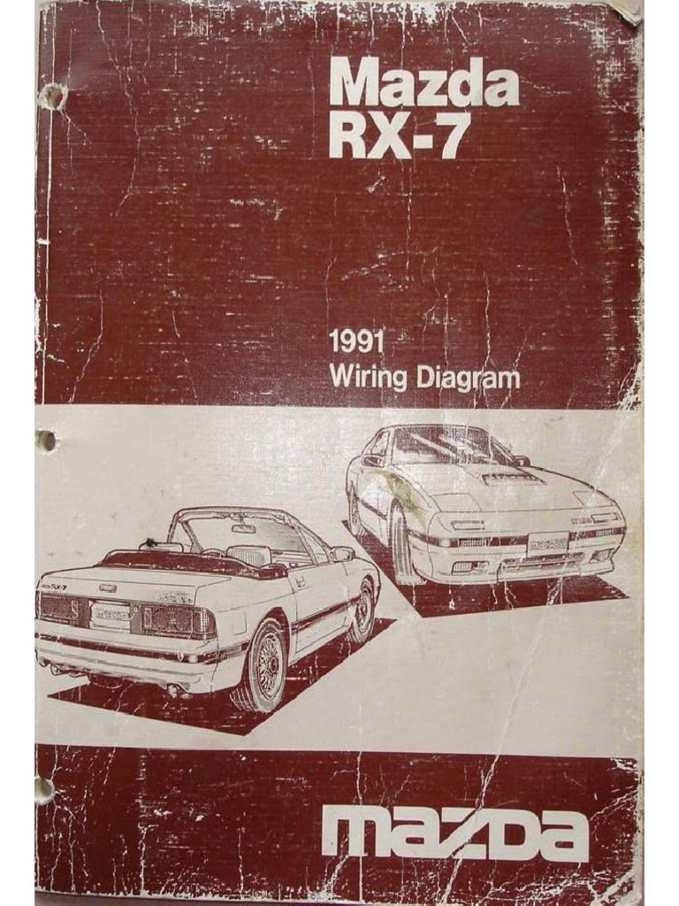 1991 RX 7 Wiring Diagram | PDF
