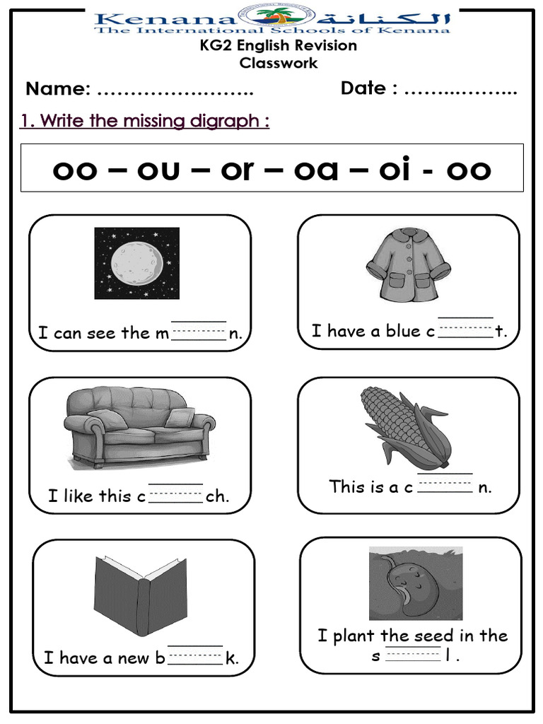 Classwork - English Revision 2 | PDF