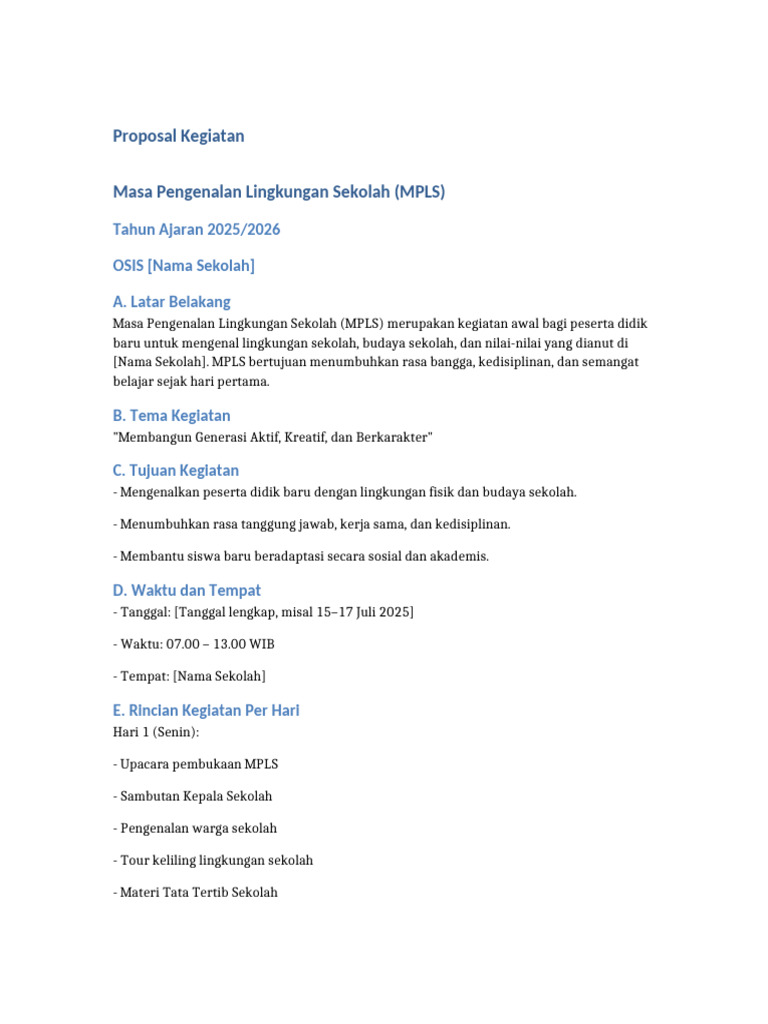 Proposal MPLS 2025 | PDF