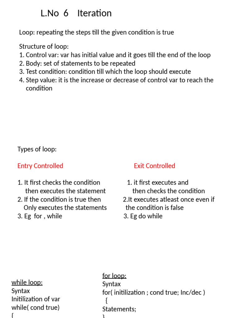Iteration - Series Part 1 | PDF | Control Flow | Programming Paradigms