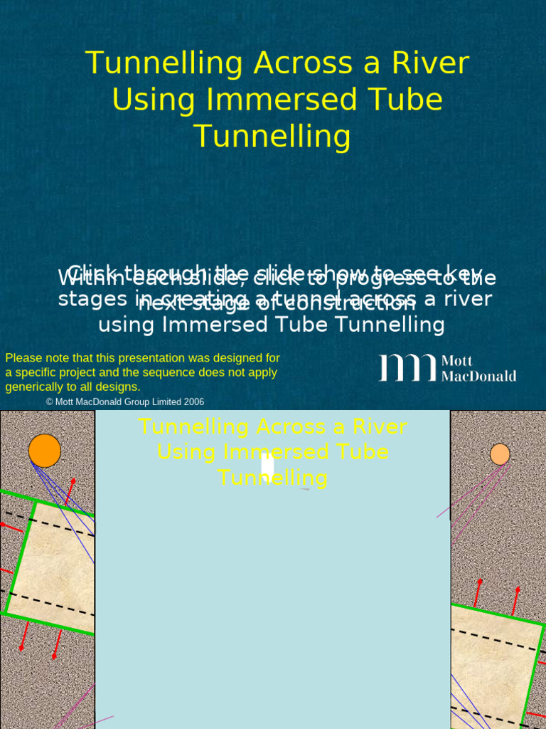 River Tunnelling Immersed Tube Tunnel 2 | PDF | Deep Foundation | Civil ...