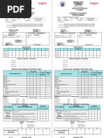 Temporary Progress Report Card Template | PDF | Learning