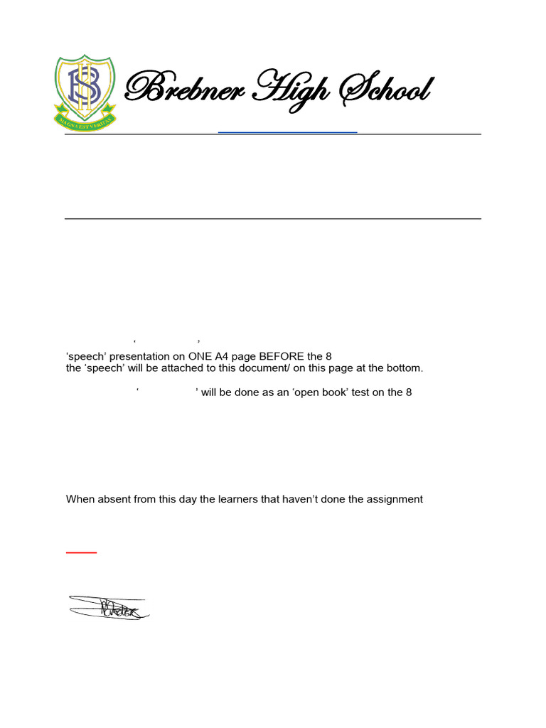 Business Studies GRD 11 (Info On Formal Assignment Term 2) | PDF | Human Communication | Learning