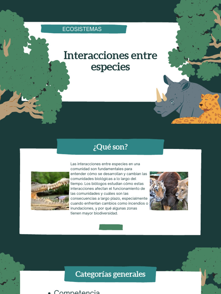Interacciones Entre Especies - Ecosistemas - 20241118 - 215300 - 0000 ...