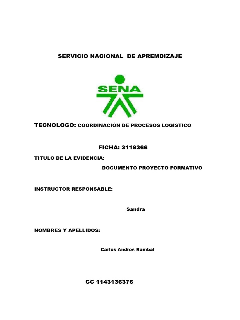 Documento Proyecto Formativo | PDF | Business | Análisis de los datos