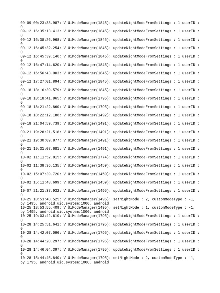 Dark Mode Log1 | PDF