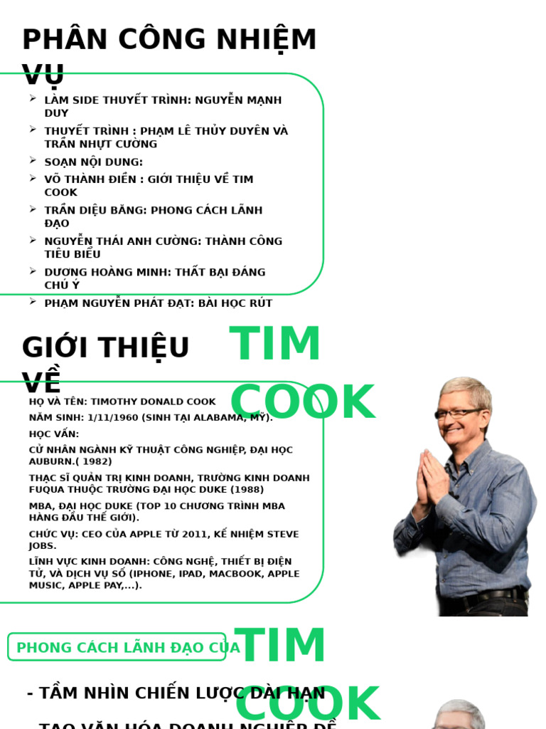 Tim Cook | PDF