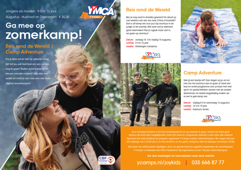 YMCA JoyKids Flyer 2025 | PDF