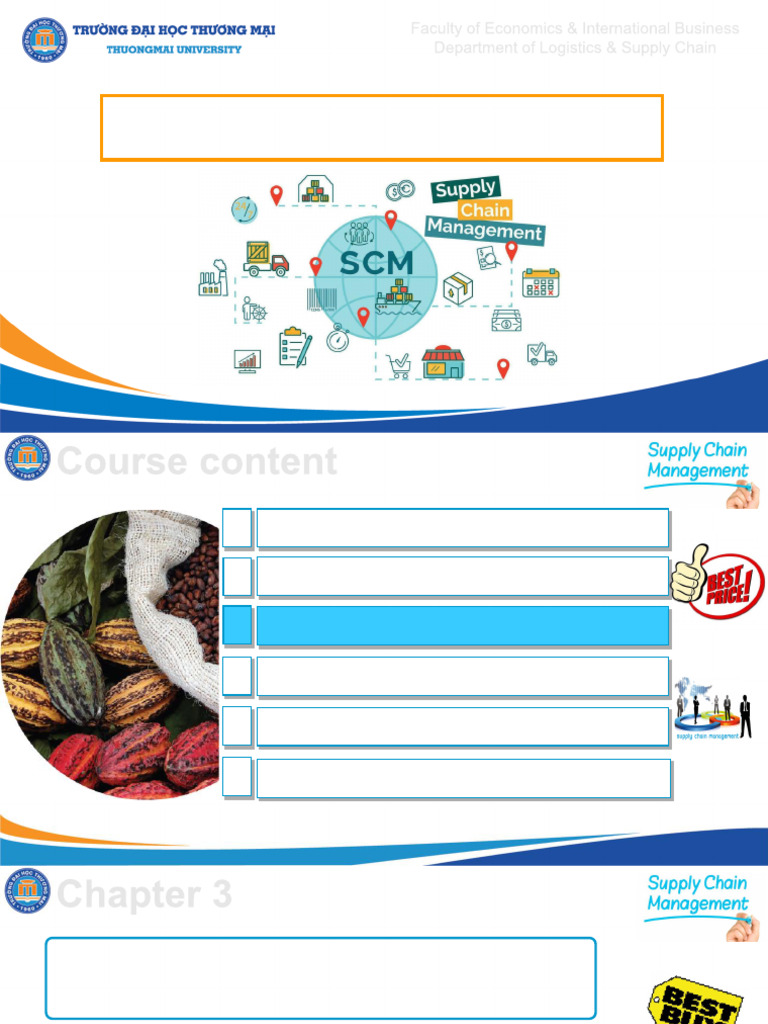 BLOG3331 Supply Chain Management TP Chapter 3-6 | PDF | Supply Chain | Procurement