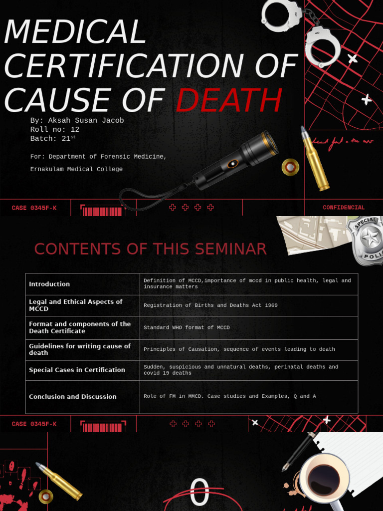 Forensic Medicine MCCD | PDF | Diseases And Disorders | Clinical Medicine