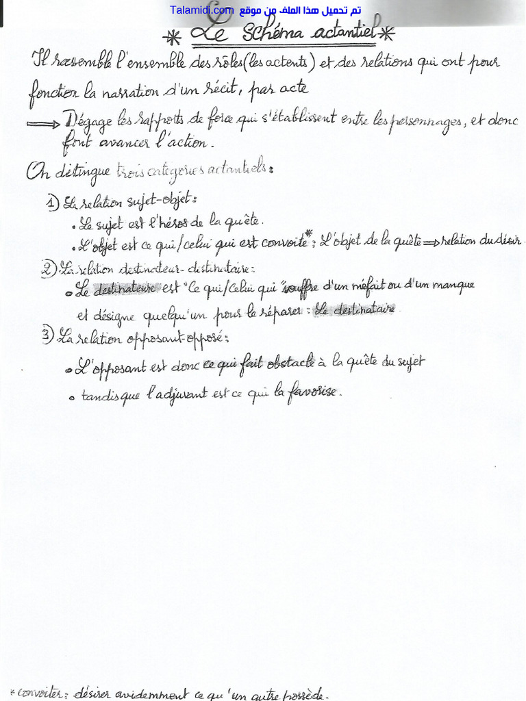 Le Schema Actantiel | PDF