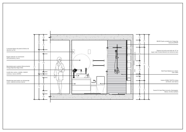 Corte Aa | PDF | Baño | Hogar, jardinería y bricolaje