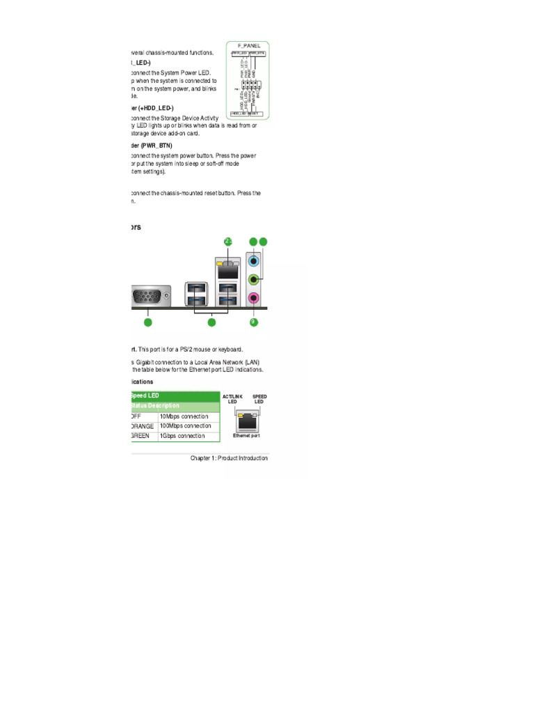 User Manual Asus PRIME H510M-K R2.0 (English - 30 Pages) | PDF | Ethernet | Computer Networking