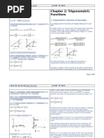 Math IEB Formula Sheet | PDF