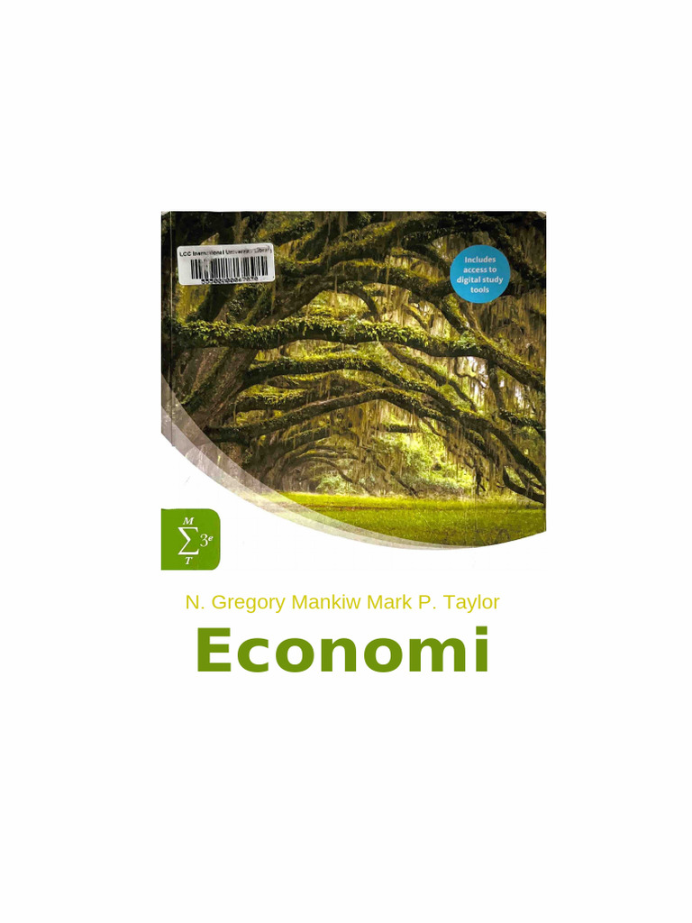 Economi CS: N. Gregory Mankiw Mark P. Taylor | PDF | Utility | Value ...