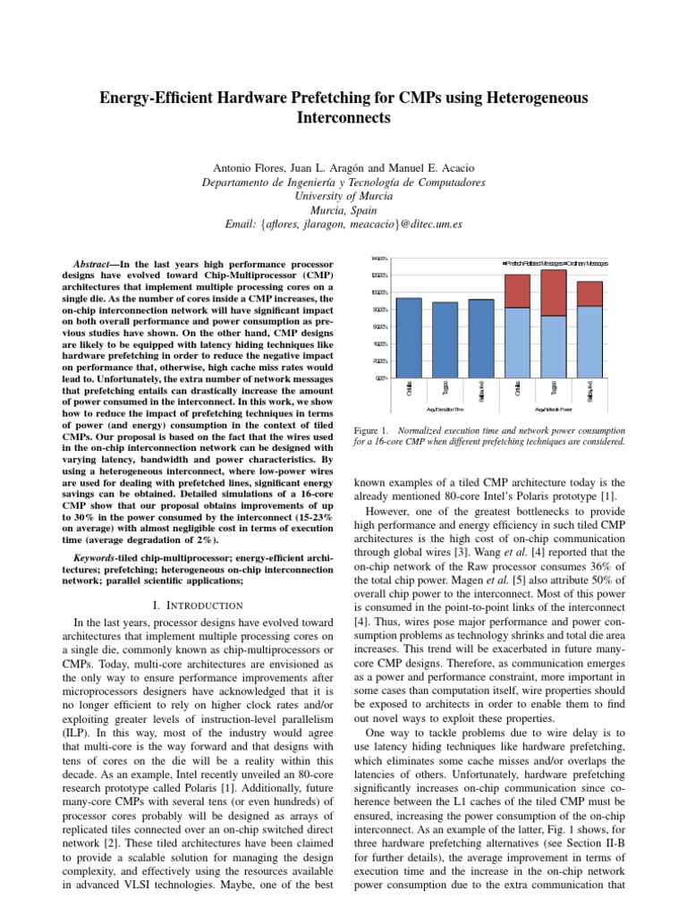 PDP10 Prefetching | PDF | Cpu Cache | Multi Core Processor
