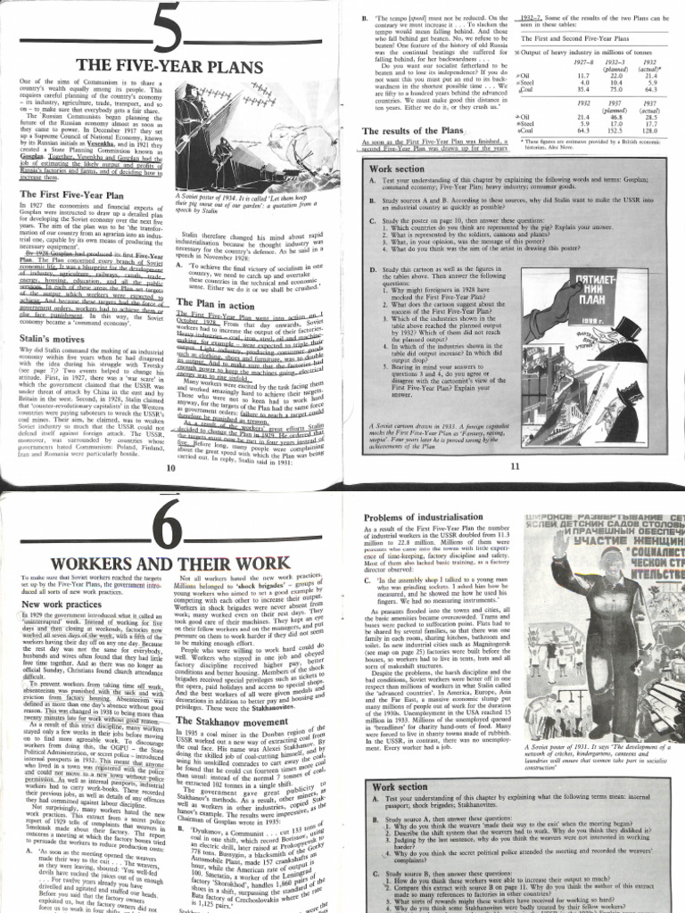 Stalin and The Soviet Union The USSR 1924-pp. 10-15 | PDF