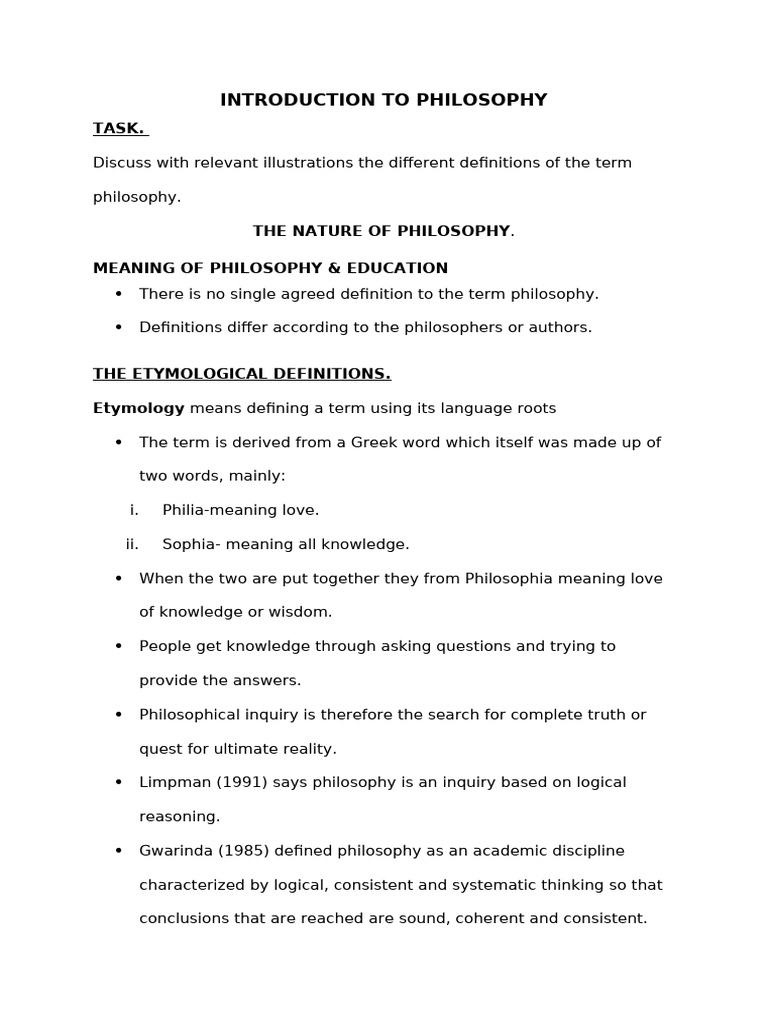 Philosophy of Education | PDF | Epistemology | Knowledge