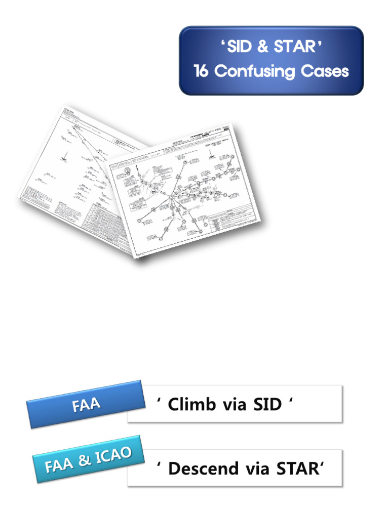 SID STAR 16 Confusining Cases | PDF | Instrument Flight Rules | Aviation