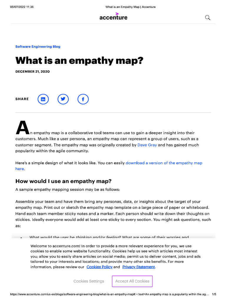 Empathy Map | PDF
