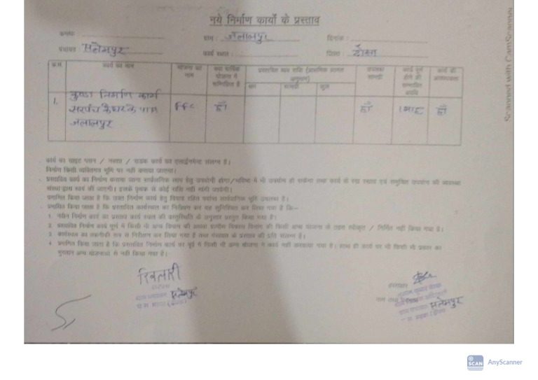 Sarpanch Prapatra | PDF