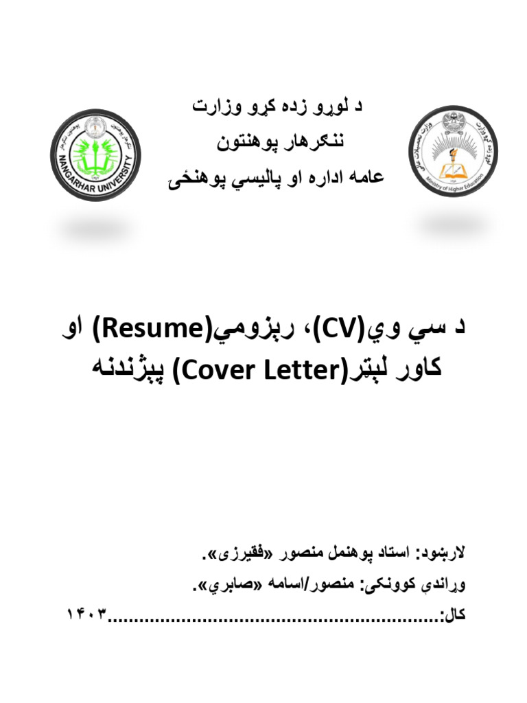 Mansoor Saberi CV | PDF