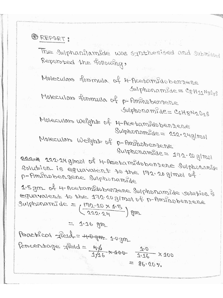 MEDCHEM Calculation | PDF